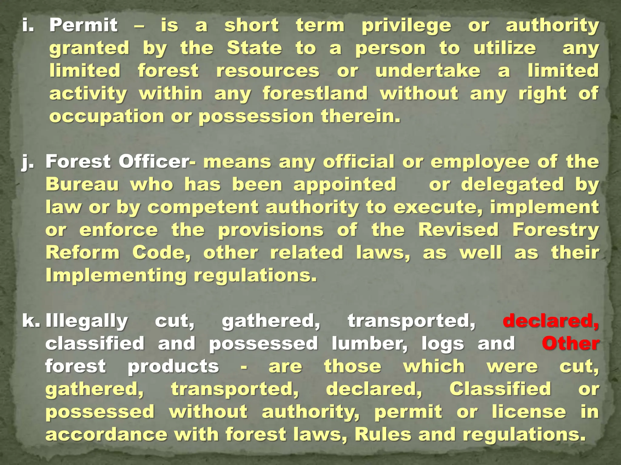 7. PD 705 & RELEVANT FORESTRY LAWS 11-27-29-13.ppt