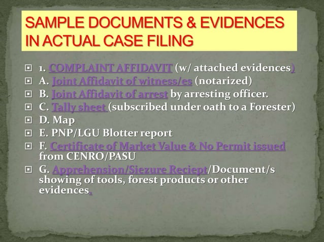7. PD 705 & RELEVANT FORESTRY LAWS 11-27-29-13.ppt | Crime & Harmful ...