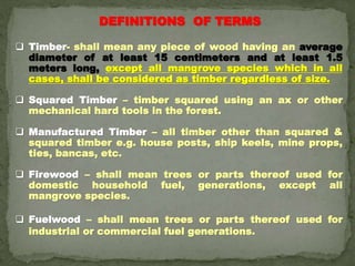 7. PD 705 & RELEVANT FORESTRY LAWS 11-27-29-13.ppt
