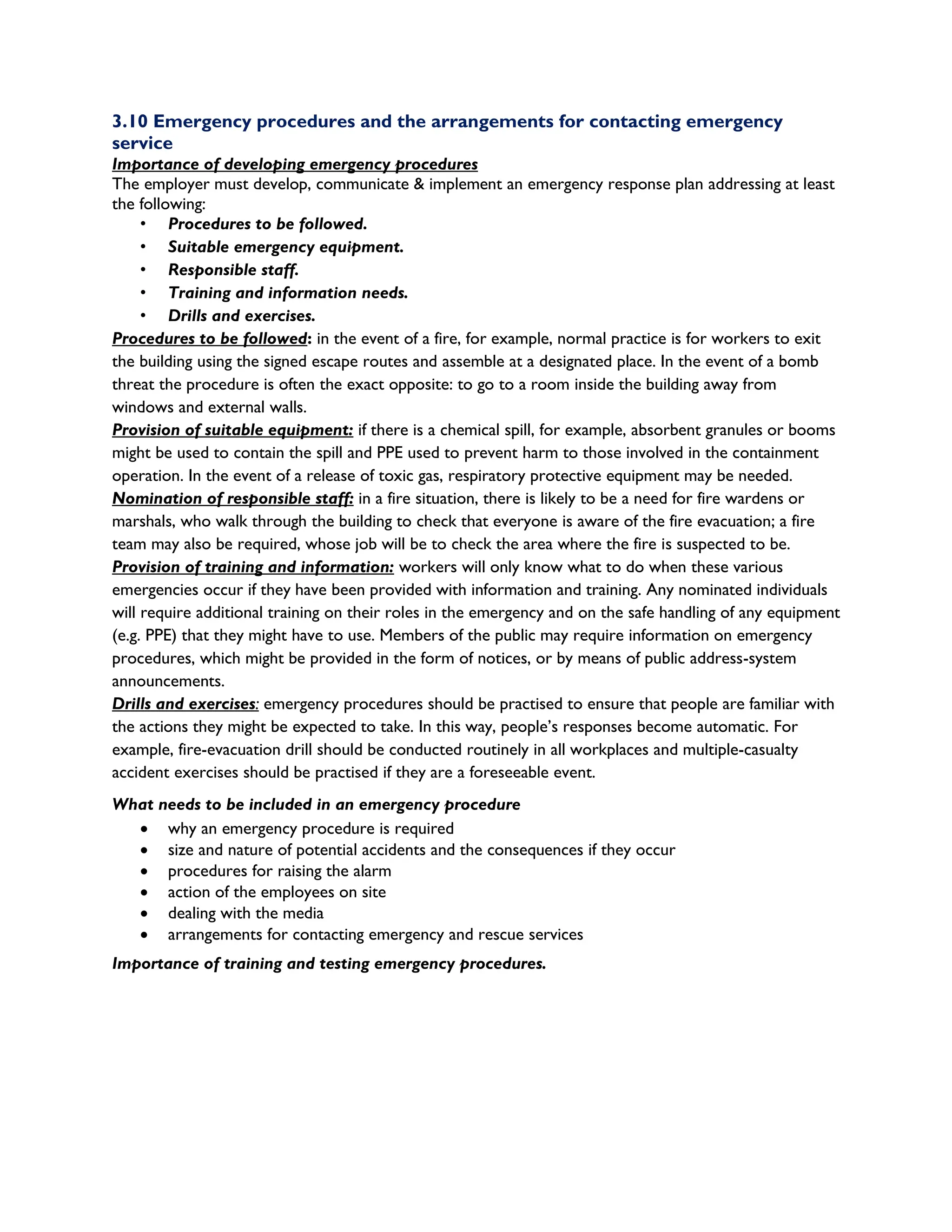 NEBOSH International General Certificate Short notes | PDF