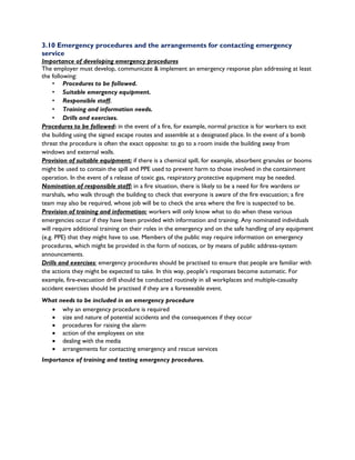 NEBOSH International General Certificate Short notes | PDF