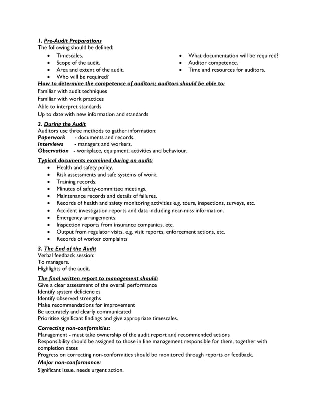 NEBOSH International General Certificate Short notes | PDF | Injuries ...