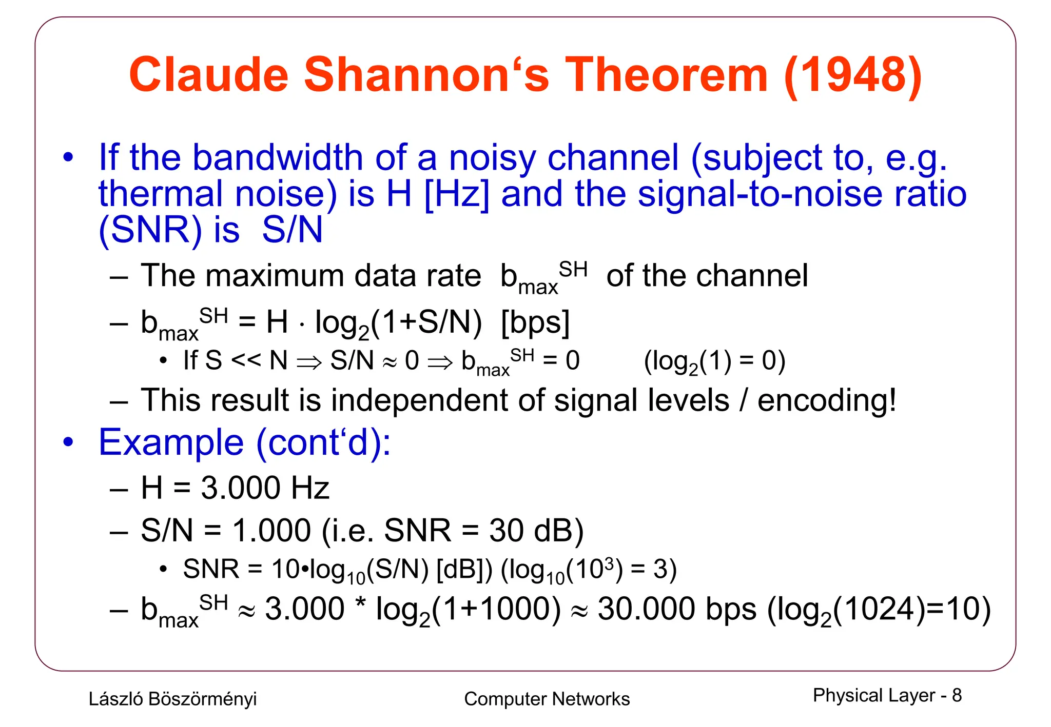 Computer Networks 7physical Layercomputer Networks 7physical Layer Pdf Digital Audio