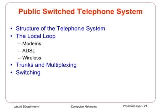 Computer Networks 7.Physical LayerComputer Networks 7.Physical Layer | PDF | Digital Audio ...