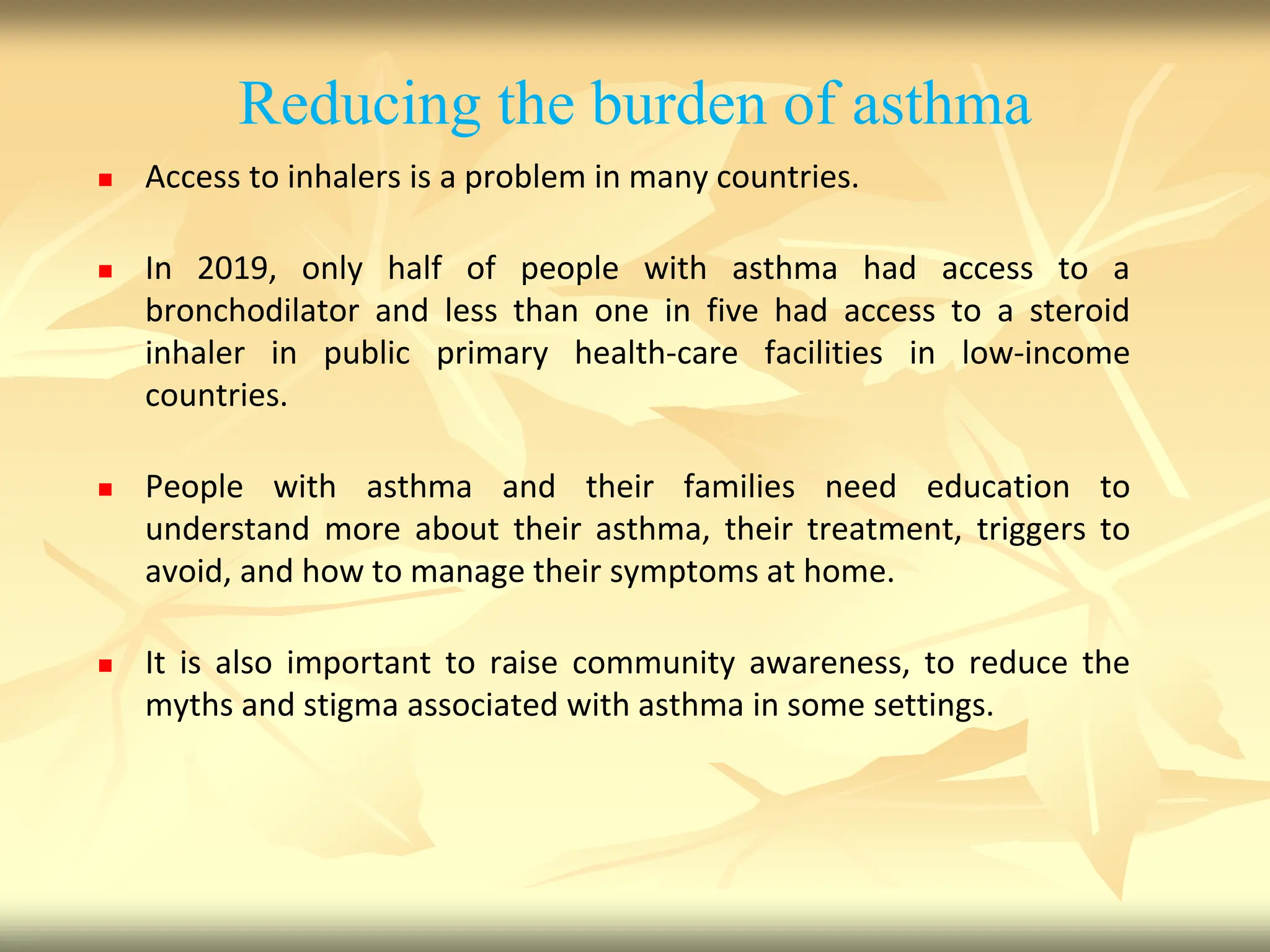 7. Epi of Chronic respiratory diseases.ppt | Free Download