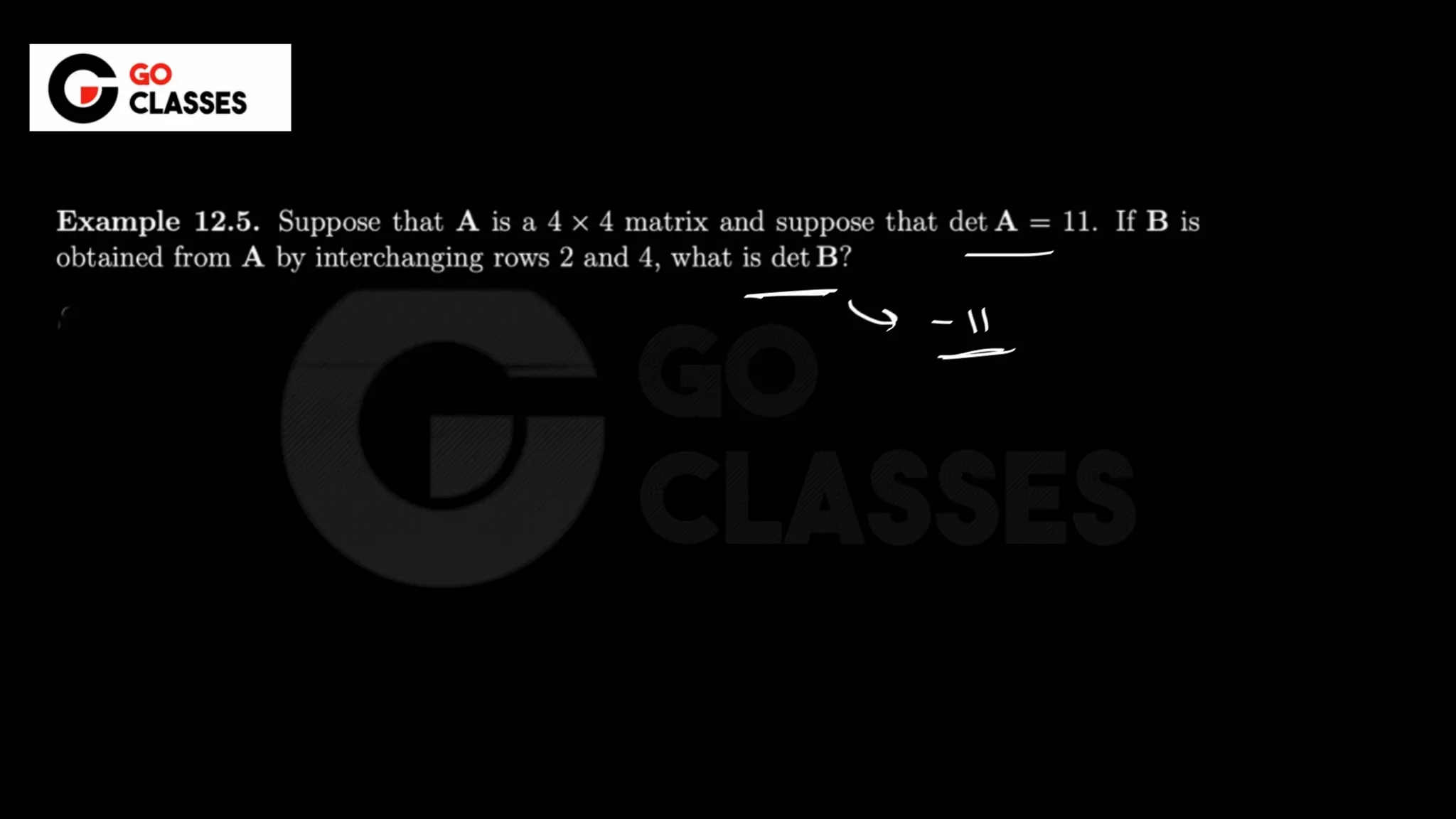 7.pdf Go Classes gateoverflow Linear Algebra | PPT