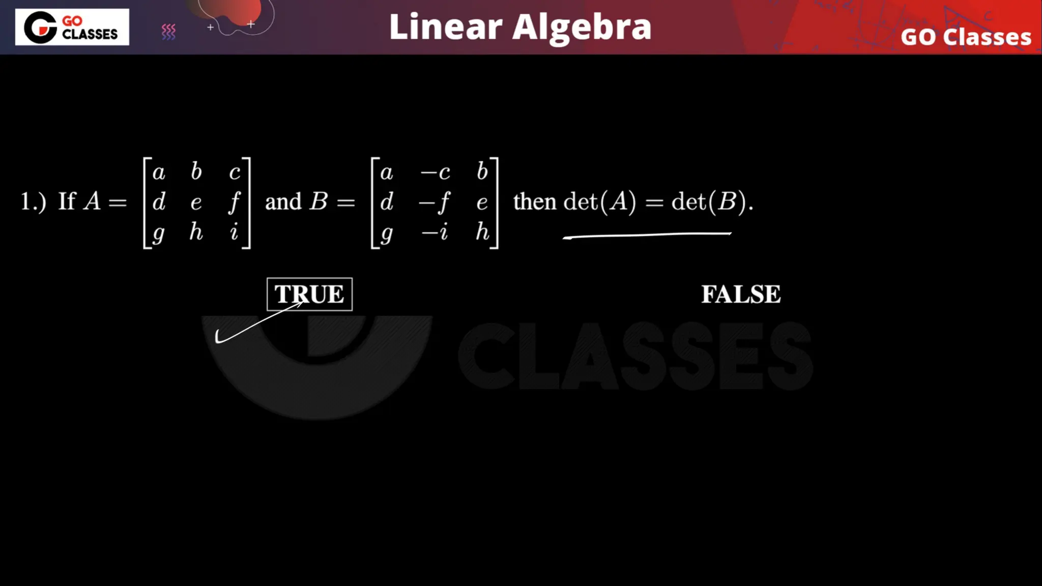 7.pdf Go Classes gateoverflow Linear Algebra | PPT