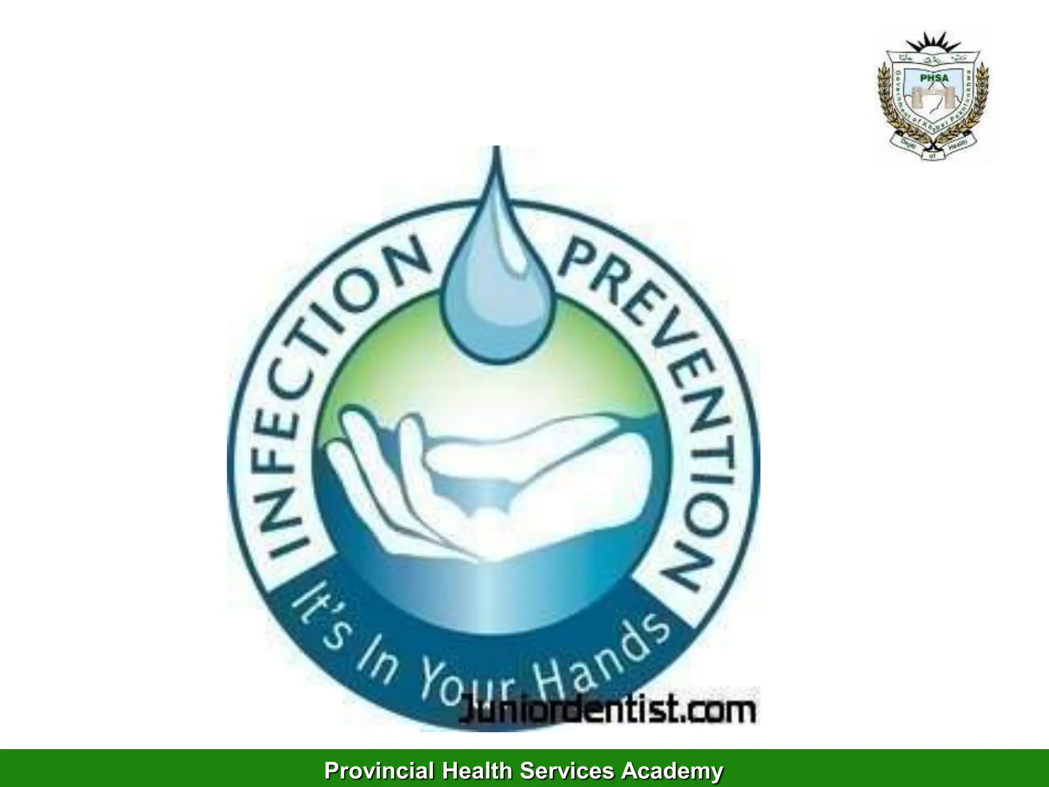 infection prevention control for health staff.pptx