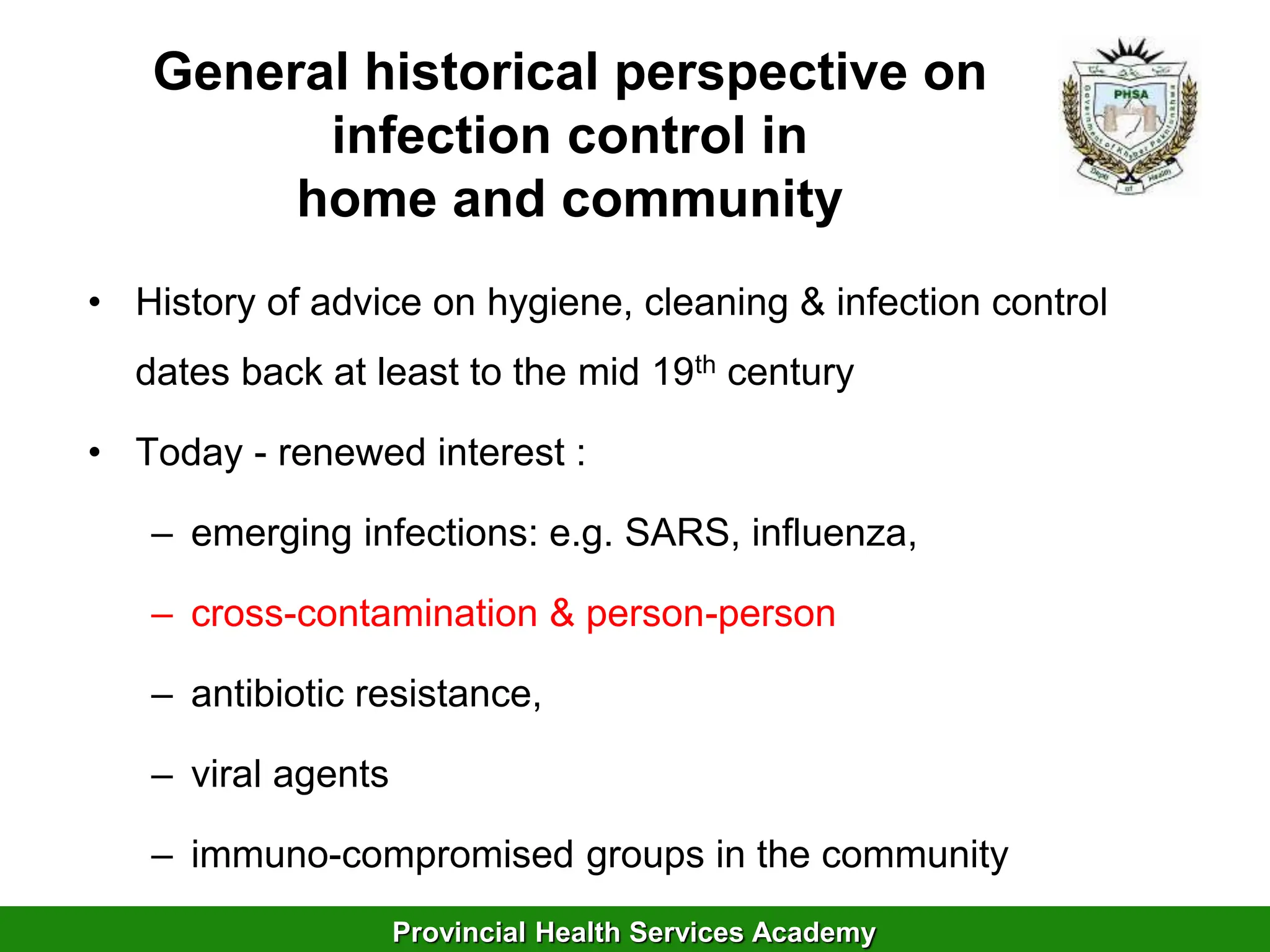 infection prevention control for health staff.pptx