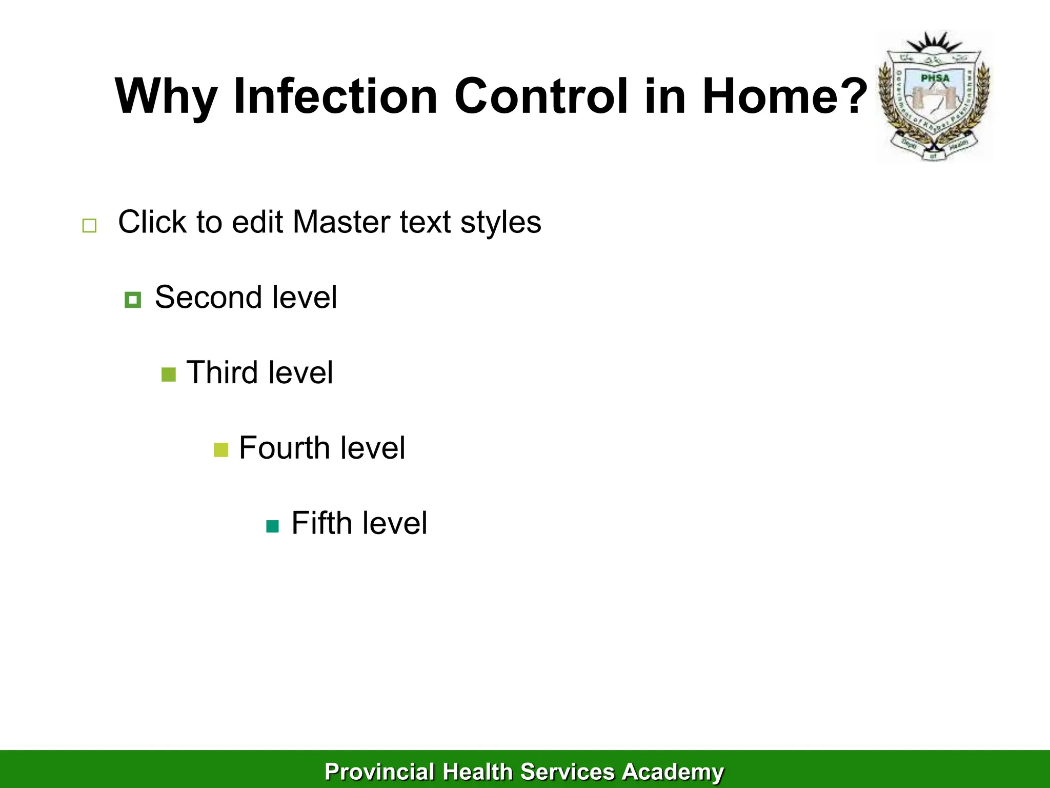 infection prevention control for health staff.pptx