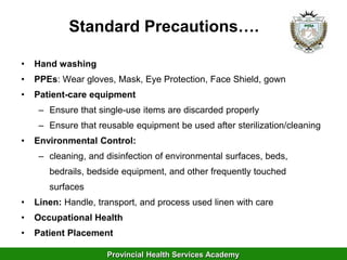 infection prevention control for health staff.pptx