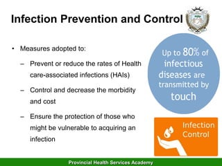 infection prevention control for health staff.pptx