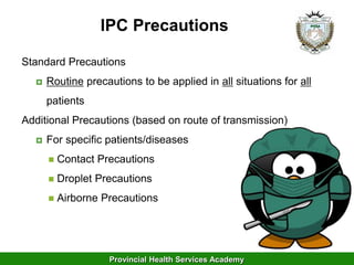 infection prevention control for health staff.pptx