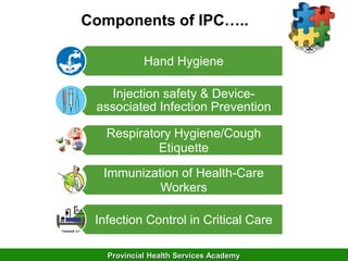 infection prevention control for health staff.pptx