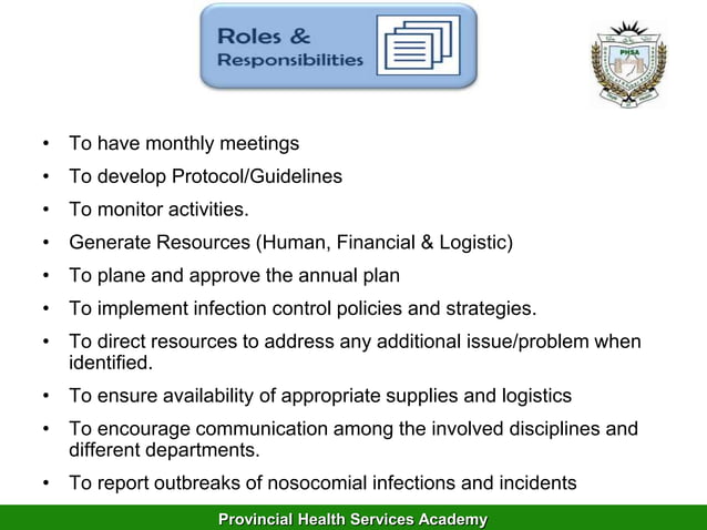 infection prevention control for health staff.pptx