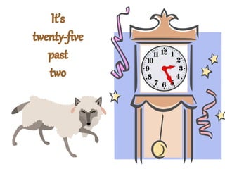 How to read time in proper english with few examples | PPT