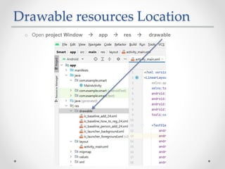 7. Drawable Resources in mobile app development | PPT