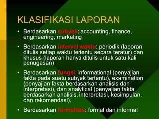 Teknik PENULISAN LAPORAN_ Training "Effective REPORT WRITING SKILL". | PPT