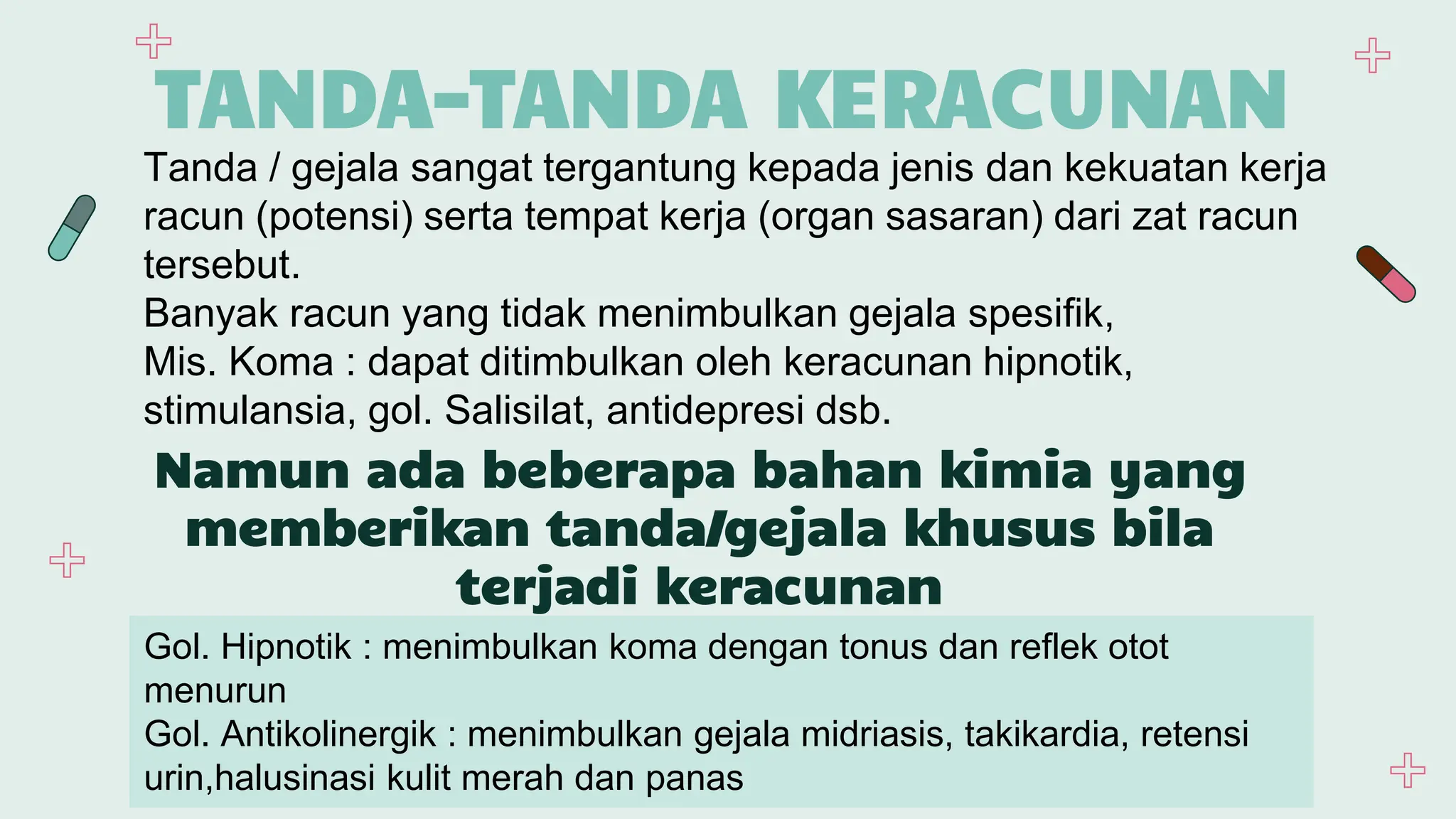 Pengantar Toksikologi Dasar. KERACUNAN ilmu mengenai racun termasuk ...