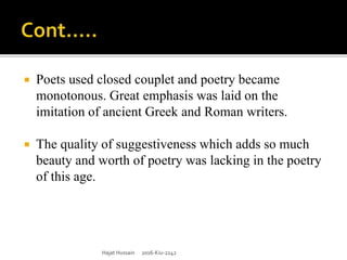 Lecture 7 The Age of Pope (1700-1744).pptx