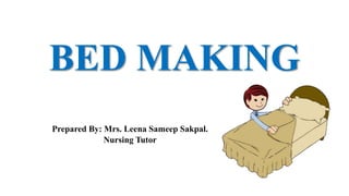 Bed Making ( Introduction, Purpose, Types, Articles, Scientific ...