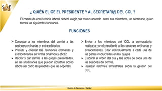 Comite de convivencia laboral, acoso laboral | PDF