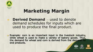 Marketing Margins Agricultural Econ.pptx