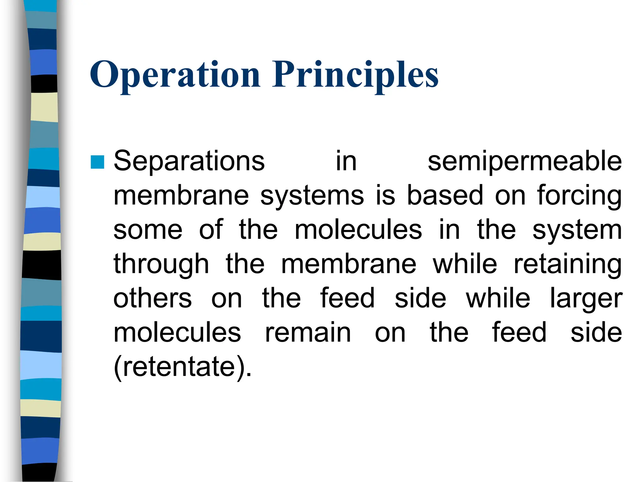 Liquid Concentration, Evaporation, Membrane Technology | PPT