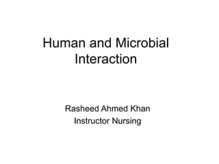 7.Human Microbial Interaction between.ppt