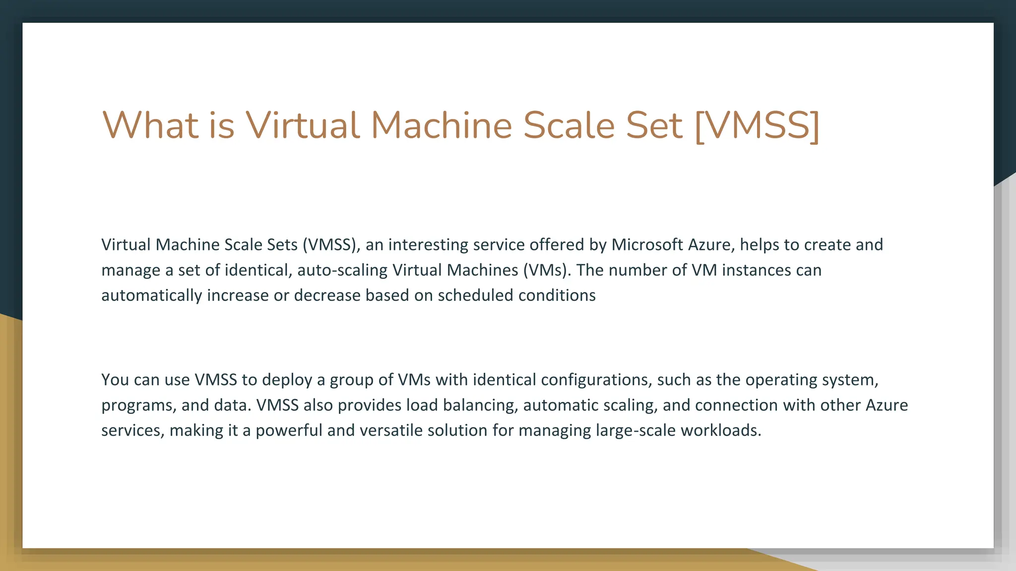 7. Azure Virtual Machine Scale-Set by Techserverglobal | PPTX