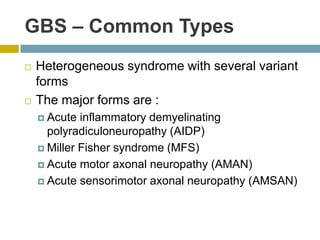 7. GBS , Gullian Barre Syndrome and Role of IVIg.pptx | Infectious ...