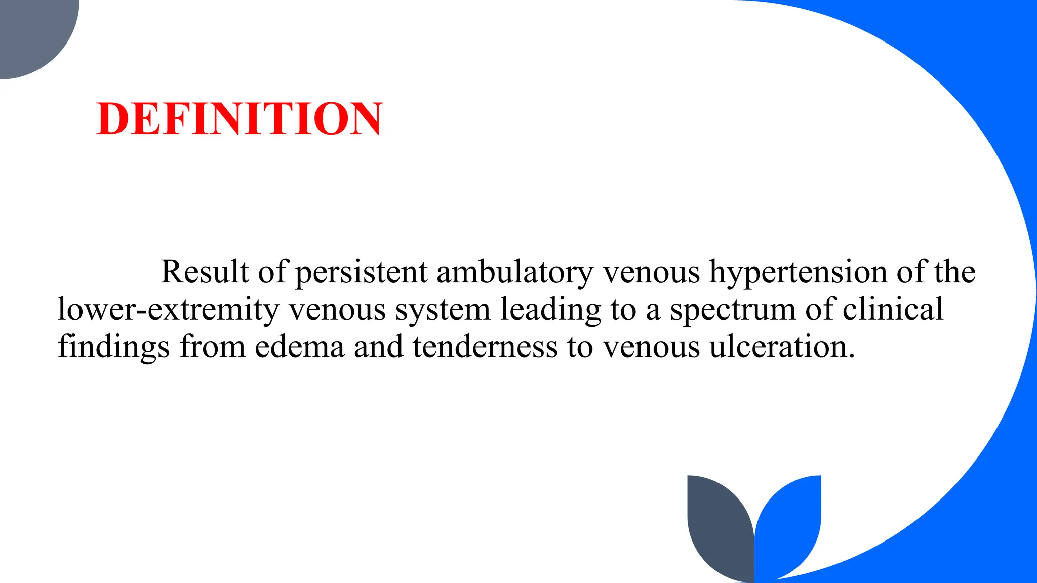 venous ulcer and venous insufficiency.ppt