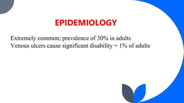 venous ulcer and venous insufficiency.ppt