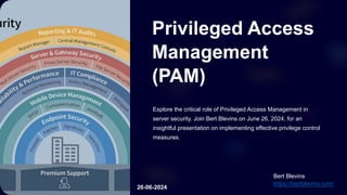 The Essential Role of Privilege Control in Server Security | PPTX