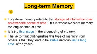7. Long-term Memory and its types. pptx | PPTX