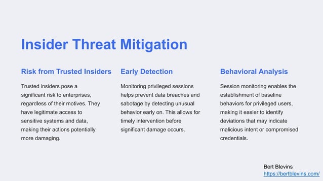 Strengthening Security through Session Monitoring in Privileged Access Management | PPT