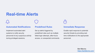 Strengthening Security through Session Monitoring in Privileged Access Management | PPTX