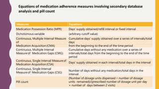 7. Medication adherence of pharmacy practice | PPTX