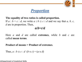 Mastering Ratios and Proportions: Essential Theories and Shortcut ...