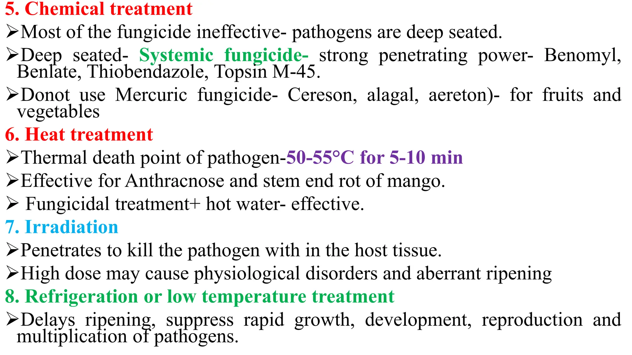 7. Post harvest diseases and their control.pptx