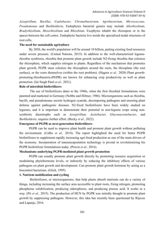 FORECASTING THE POSSIBILITIES OF PLANT GROWTHPROMOTING RHIZOBACTERIA ...