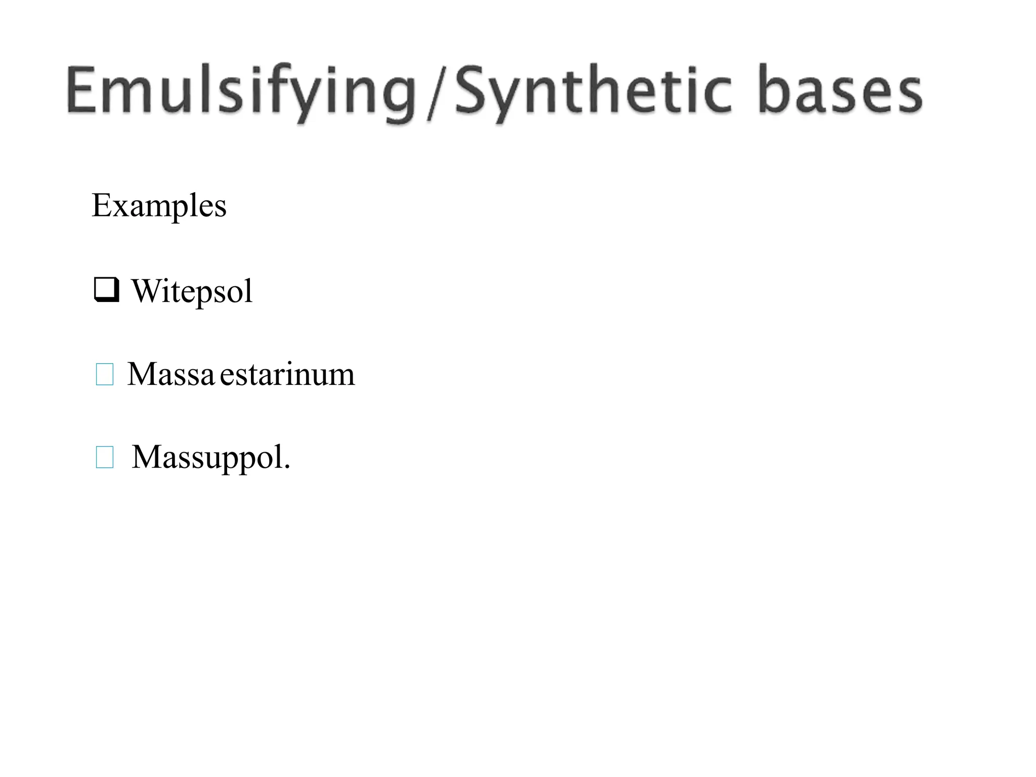 7. suppositories.pptx Pharmaceutics II ER 1991 | PPTX