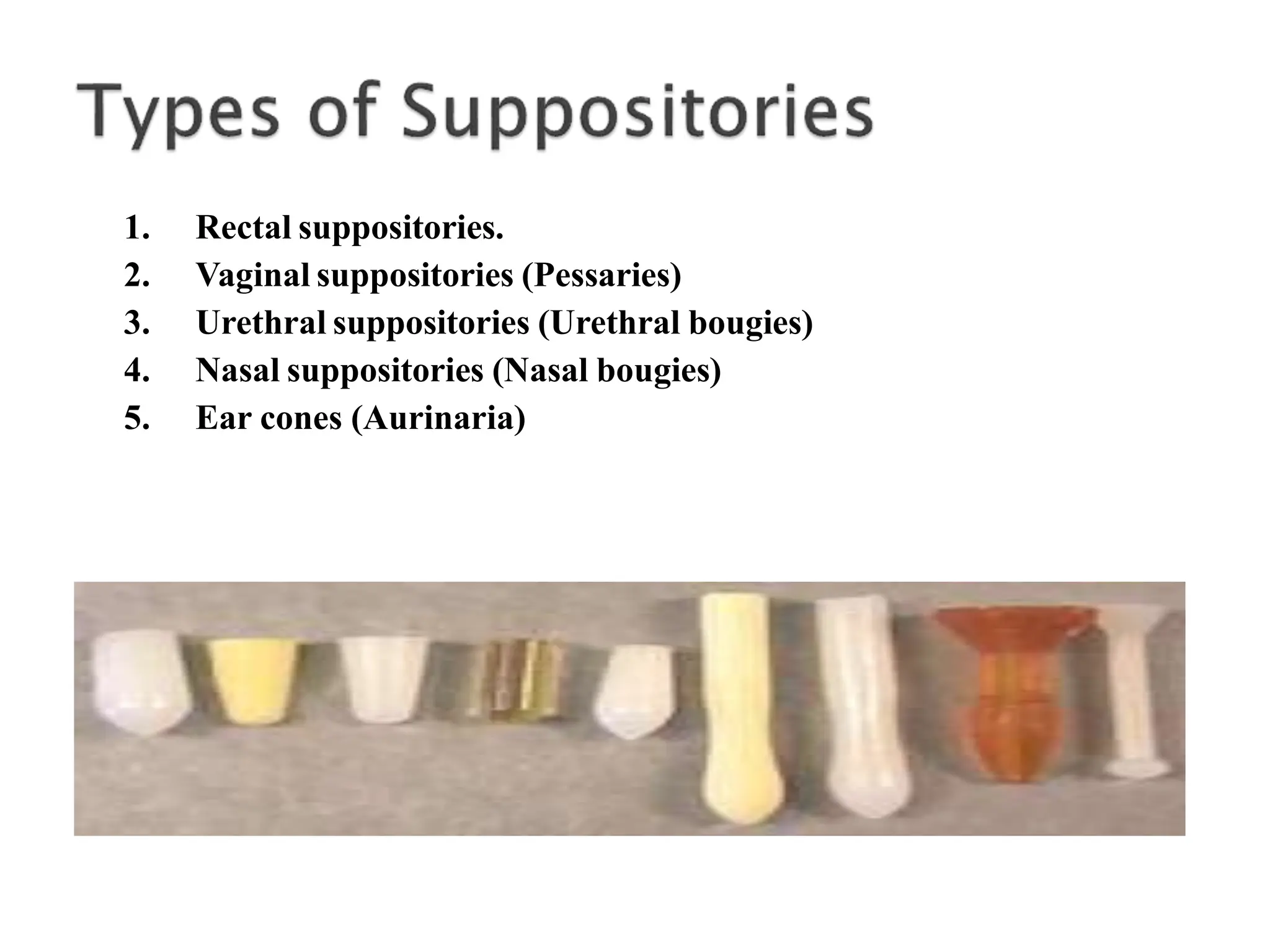 7. suppositories.pptx Pharmaceutics II ER 1991 | PPT