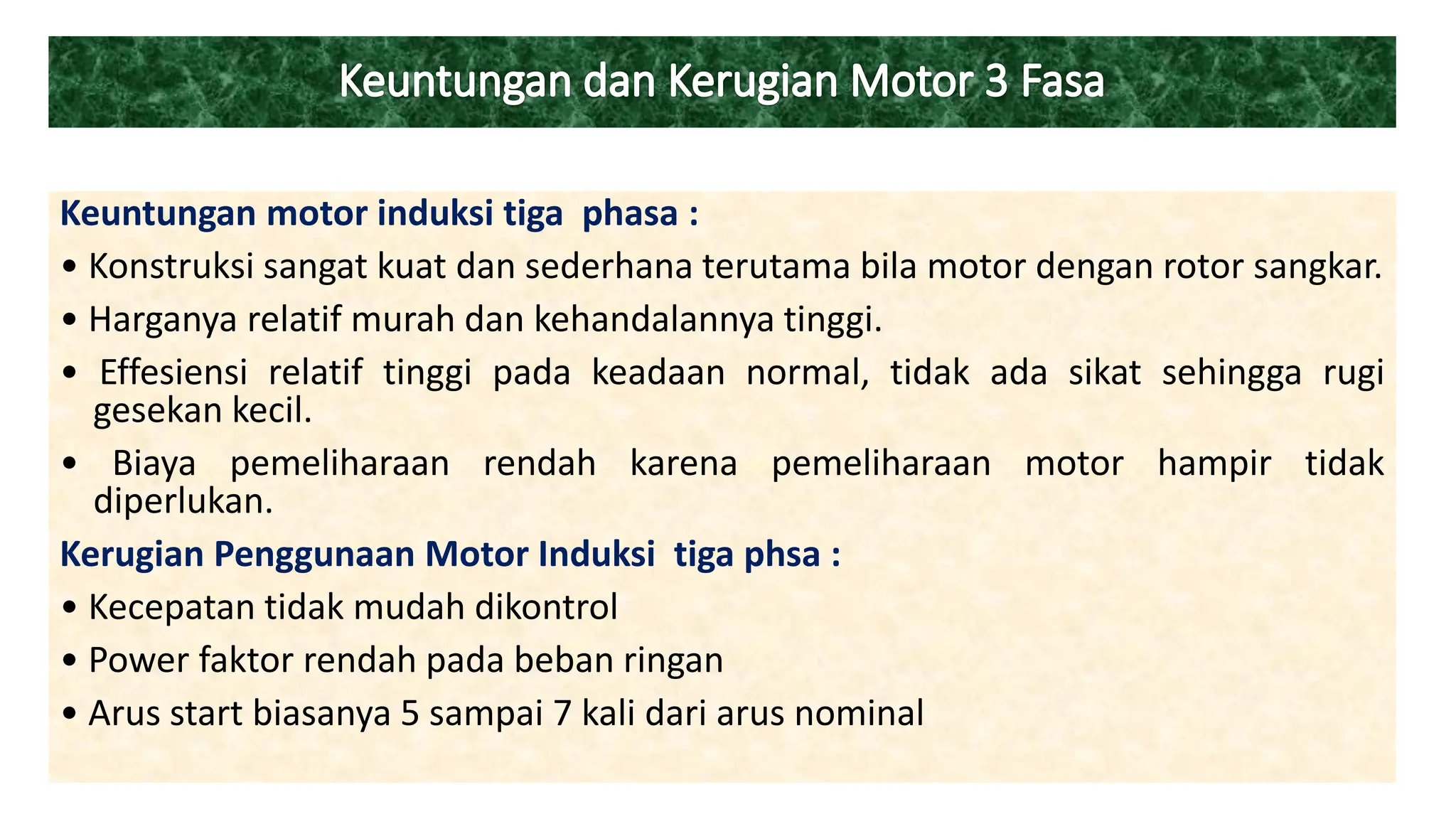 7. PRINSIP KERJA MOTOR INDUKSI Pens JOSSSS | PPT