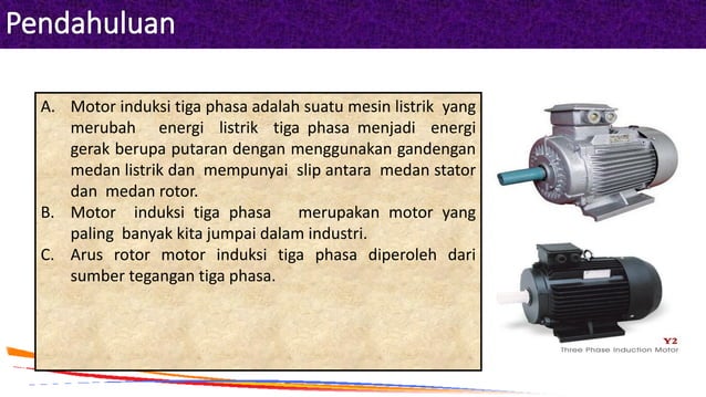 7. PRINSIP KERJA MOTOR INDUKSI Pens JOSSSS | PPT