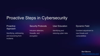 Cybersecurity: Safeguarding Digital Systems and Data | PPTX