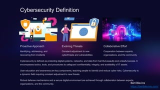 Cybersecurity: Safeguarding Digital Systems and Data | PPTX
