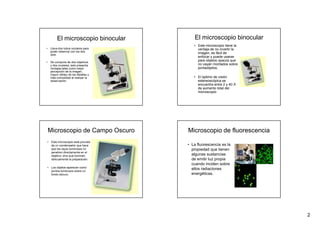 7. El_Microscopio.pdf el microscopio y sus partes | PDF