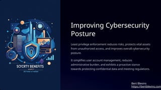 Least Privilege Enforcement: Minimizing Risk and Enhancing Security | PPTX