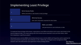 Least Privilege Enforcement: Minimizing Risk and Enhancing Security | PPTX